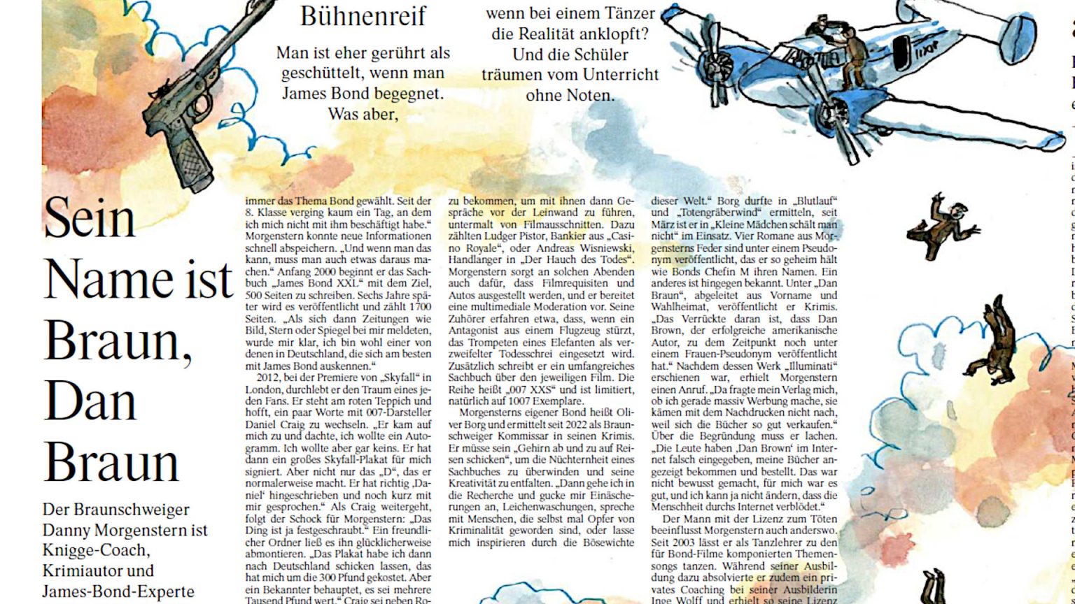 "Sein Name ist Braun, Dan Braun" - Magnus Ebel (Jg. 12) veröffentlicht ...